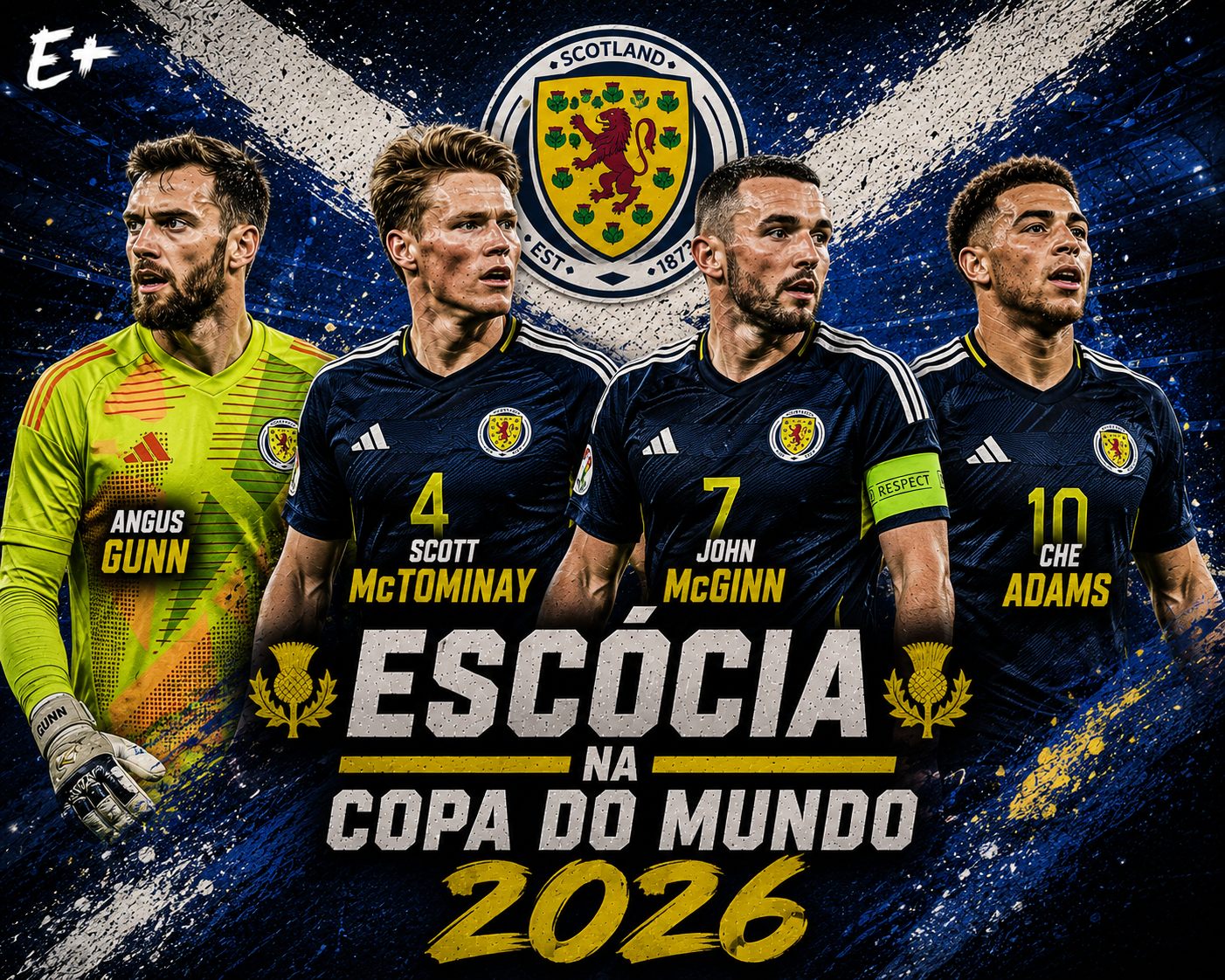 Guia da Copa do Mundo 2026: Escócia - Esportes Mais