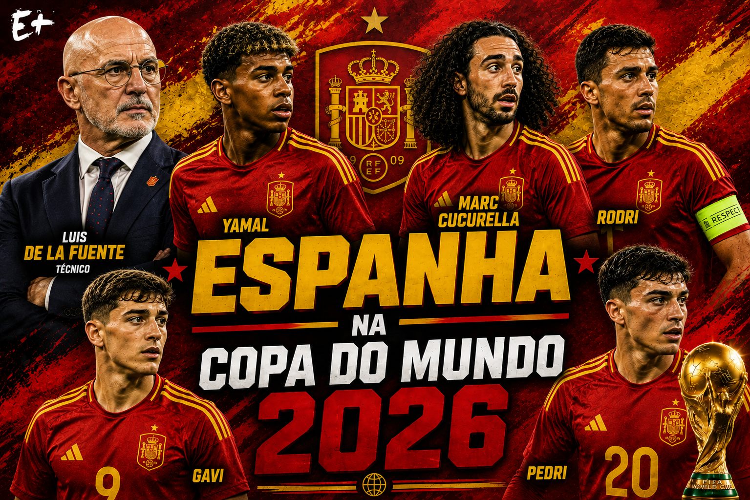 Guia da Copa do Mundo 2026: Espanha - Esportes Mais
