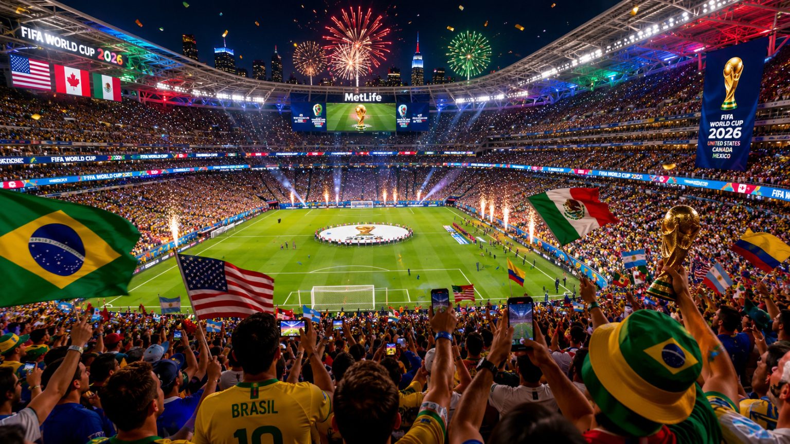 Guia dos Estádios da Copa do Mundo 2026 - Esportes Mais